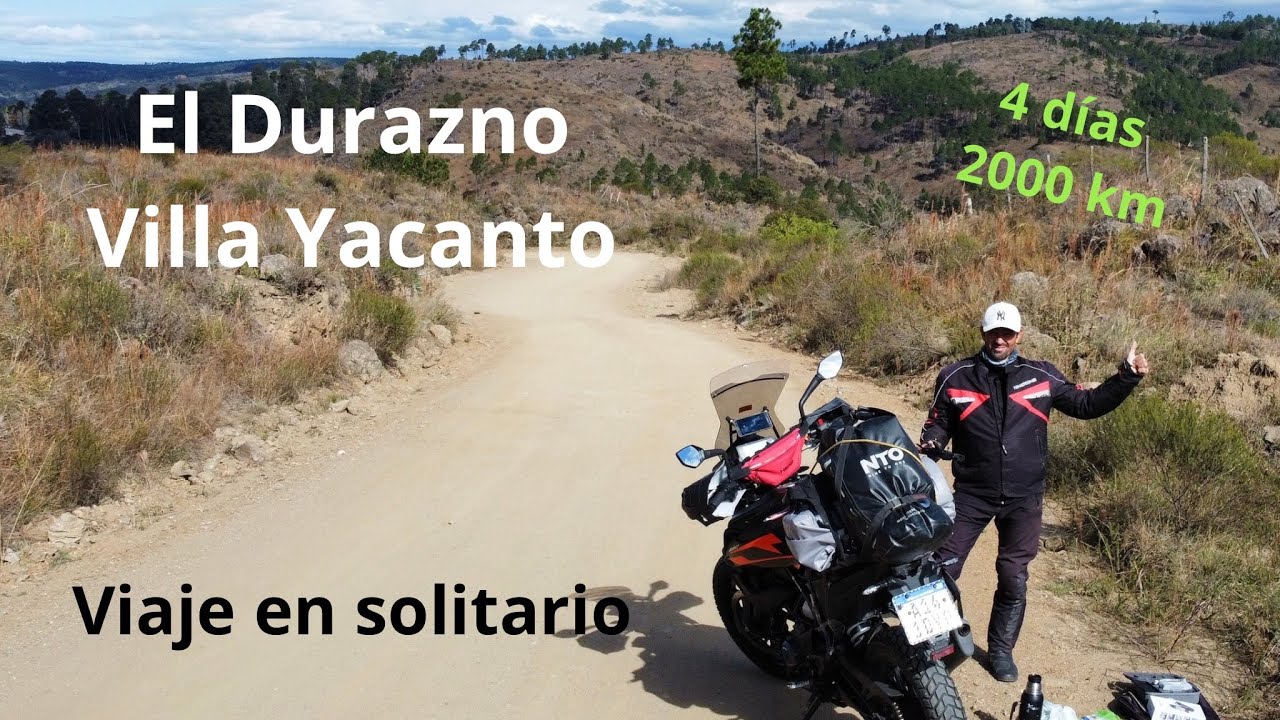 Moto Aventura [] El Duranzo Villa Yacanto [] Dique San Jerónimo ...