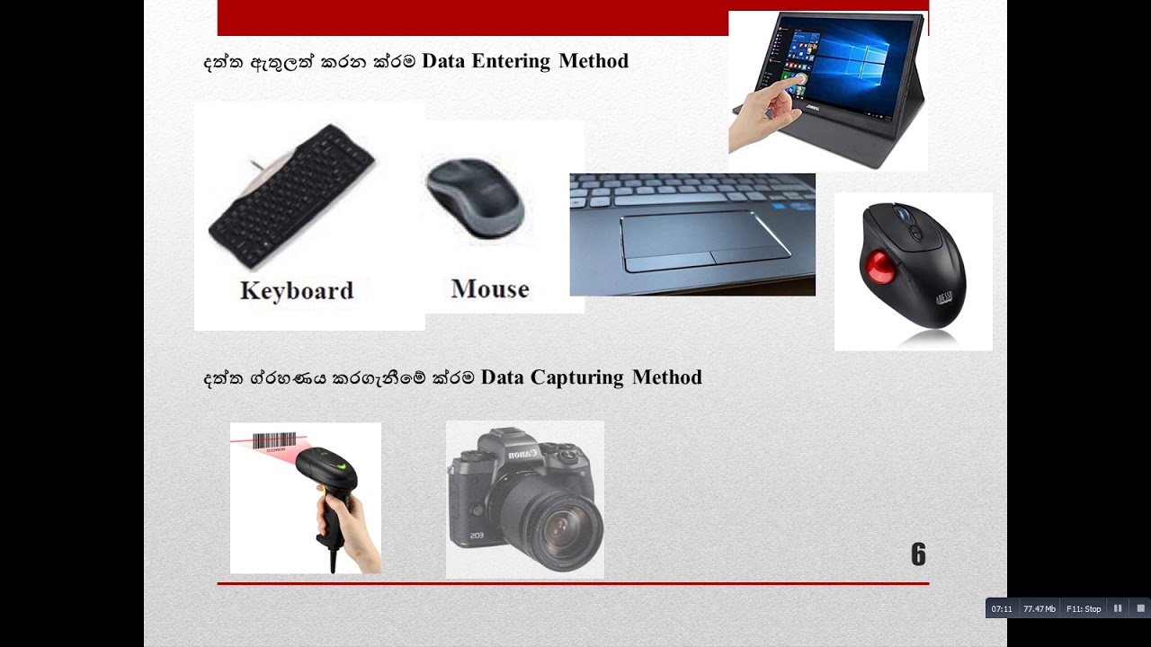 GRADE 06 UNIT01( Importance of Computers) - YouTube