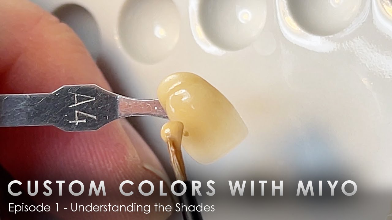 Custom Colors with MiYO: Understanding the Shades - YouTube