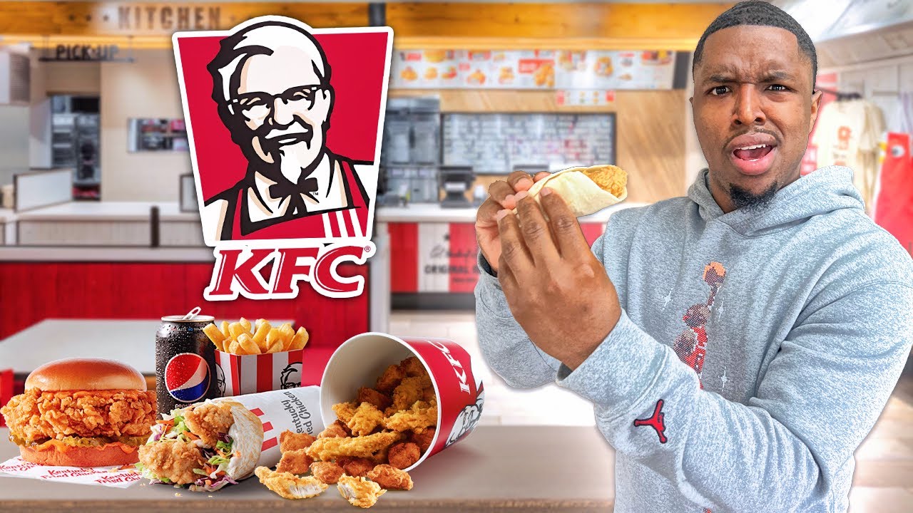 i Tried The New KFC Chicken Wrap - YouTube