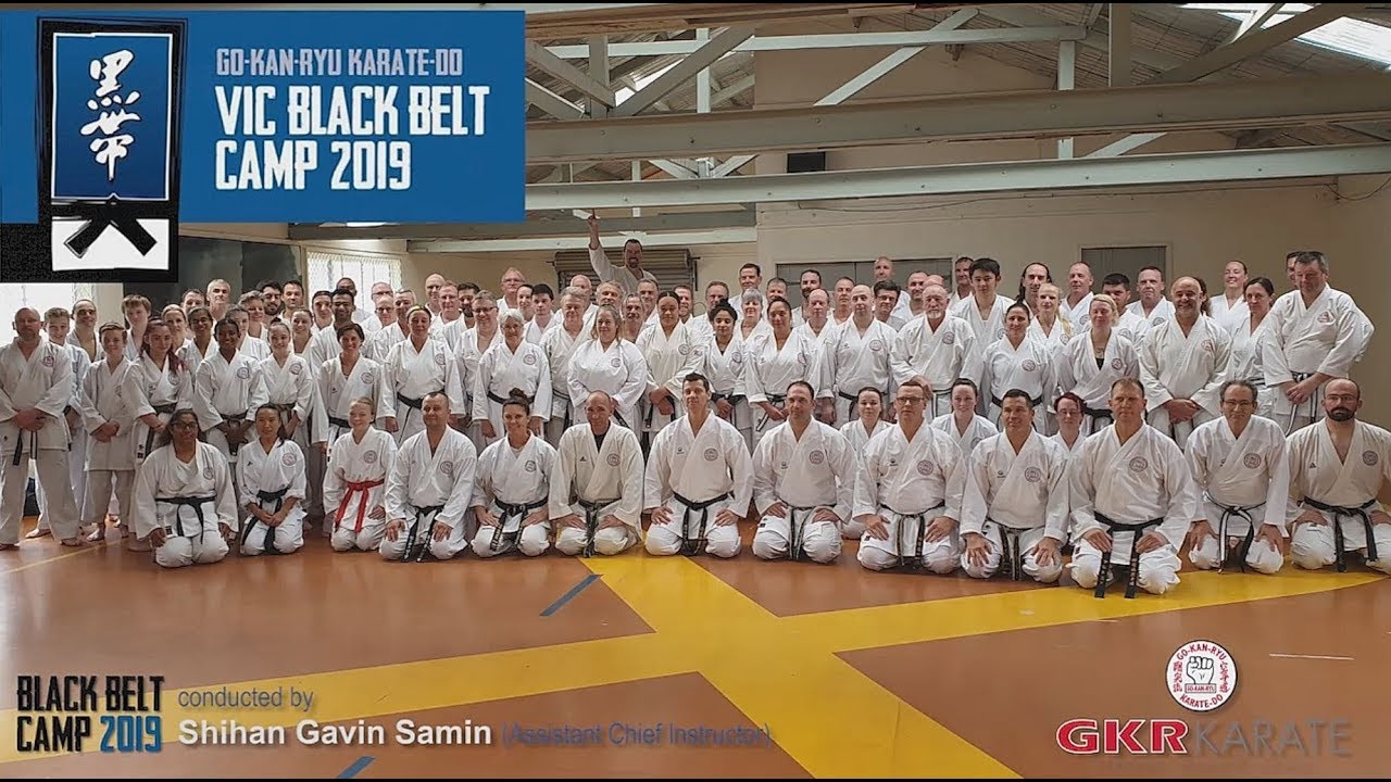 GKR 2019 Black Belt Camp: Conducted by Shihan Gavin Samin - YouTube