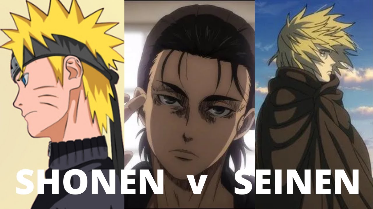 Let's Talk Shonen VS Seinen - YouTube