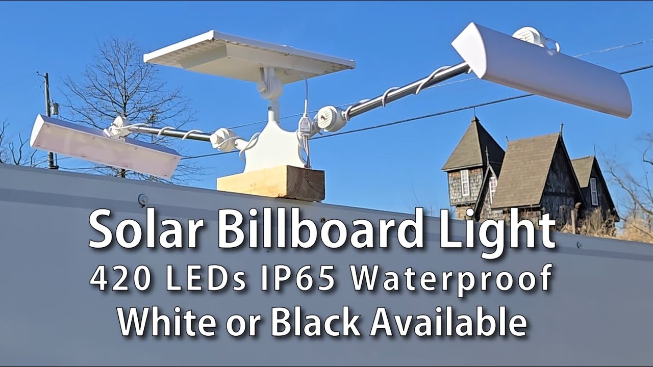 Small Sign Lighting - Light up your business! - YouTube