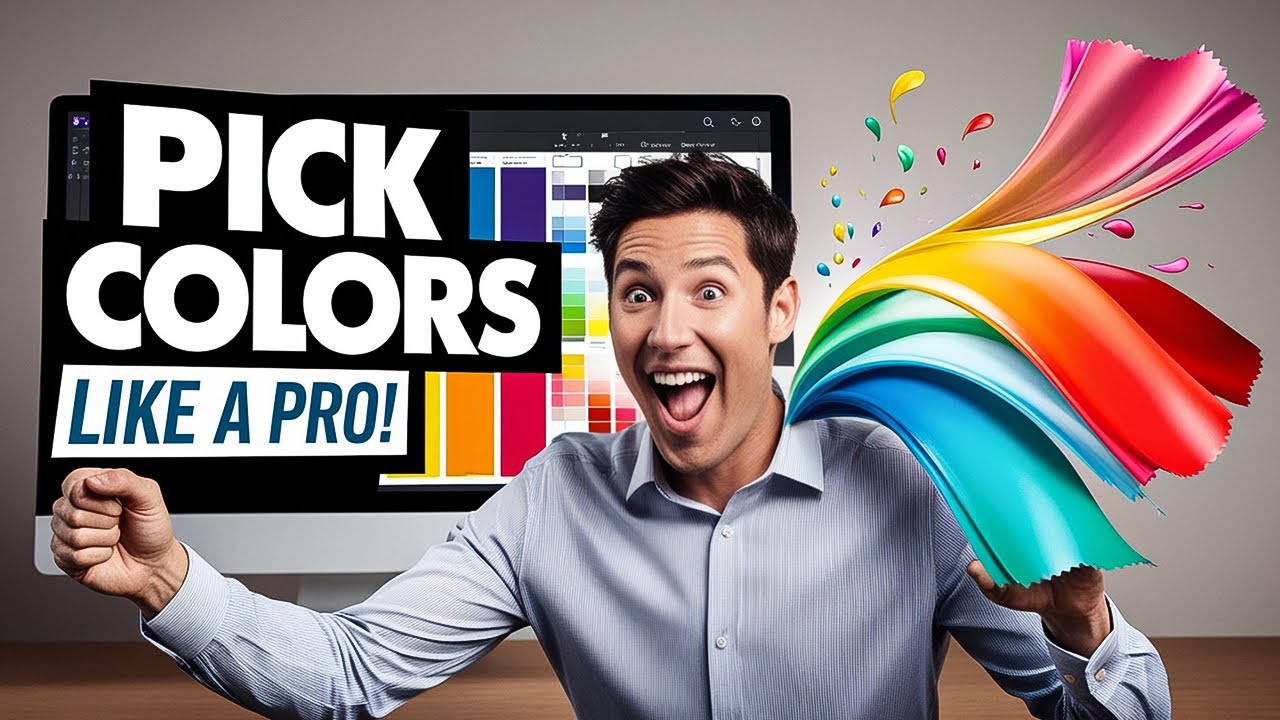 Pick Colors like A Pro | Raeen Ahammod | Three easy steps to pick ...