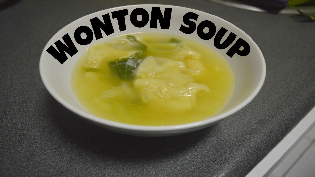 Recipe: How To Make Wonton Soup | CWF - YouTube
