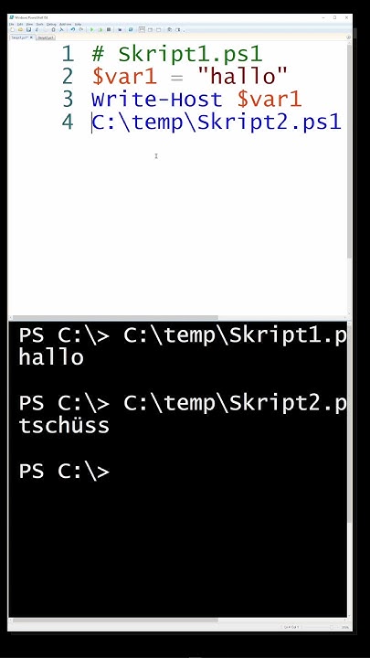 Dot Sourcing In Powershell Youtube