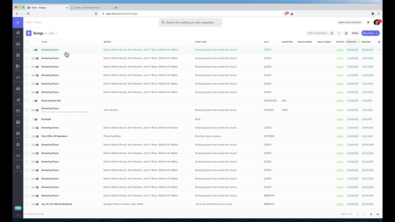 How to use the CCLI SongSelect Integration - YouTube