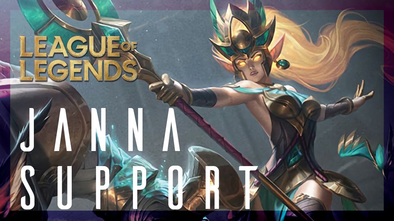 JANNA SUPPORT | NORMAL | League of Legends - YouTube