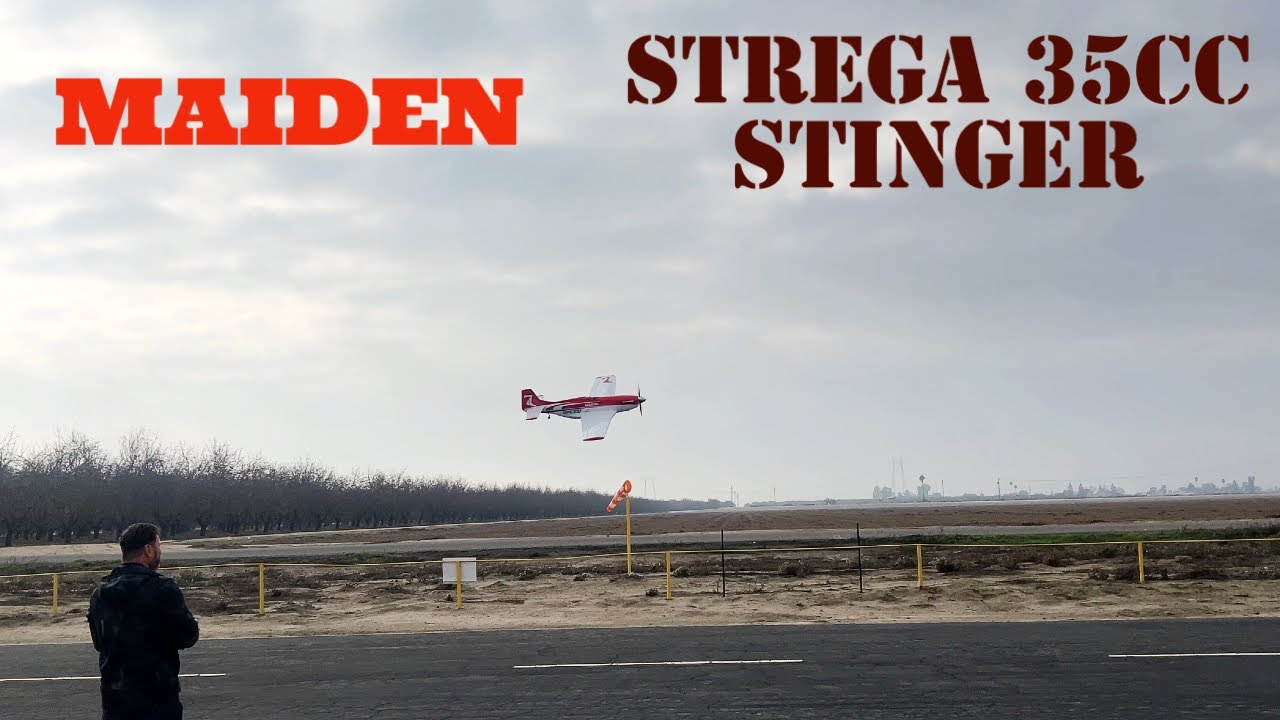 Phoenix models Strega 30cc with 35ccc Stinger 2-stroke gasoline Maiden ...