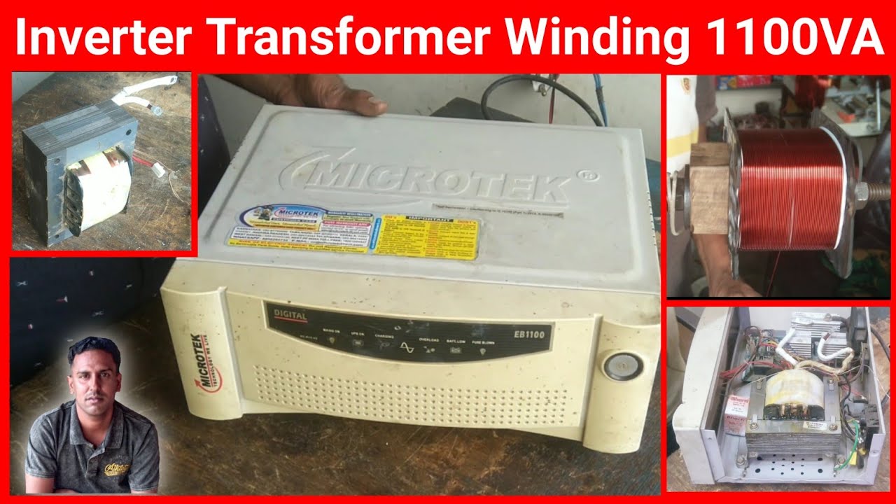 EB 1100 Inverter Transformer Winding Full Details | Perfect Engineer ...