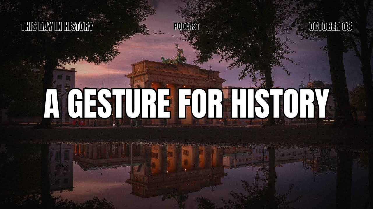 October 8, 1992: The Day Germany Lost Its Voice of Reconciliation - YouTube