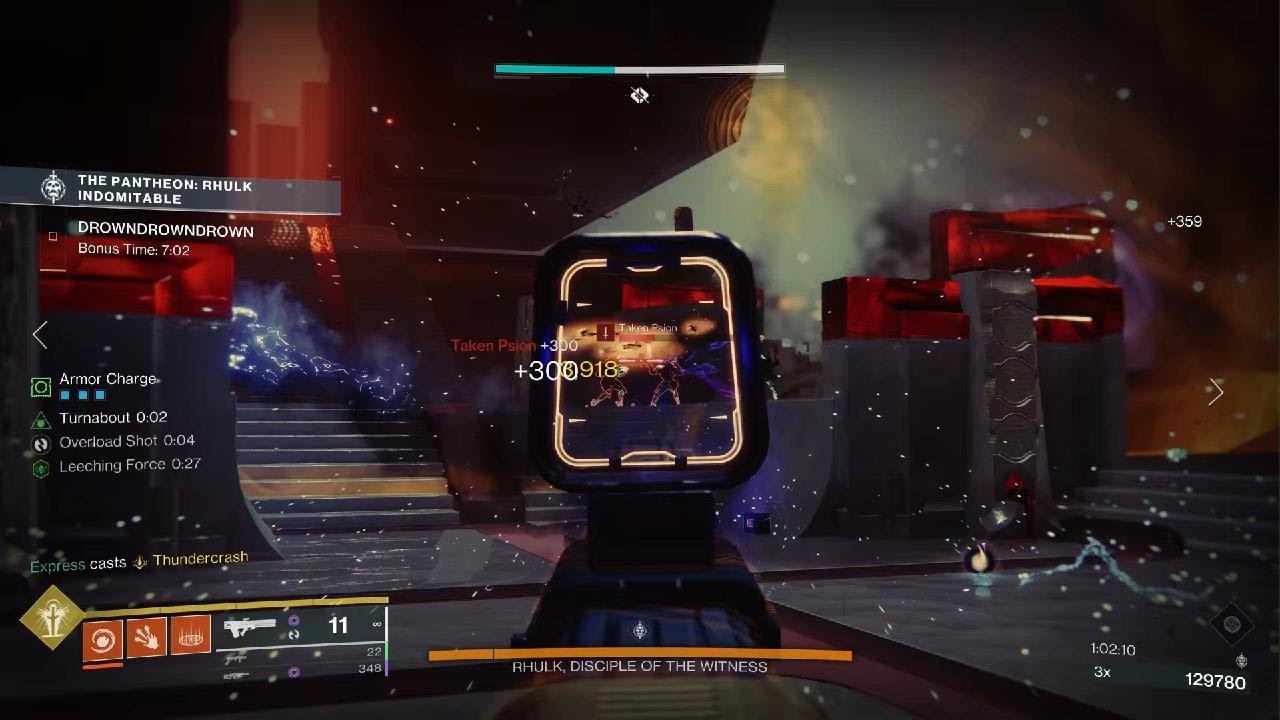 Destiny 2 - Rhulk falls off the map - YouTube