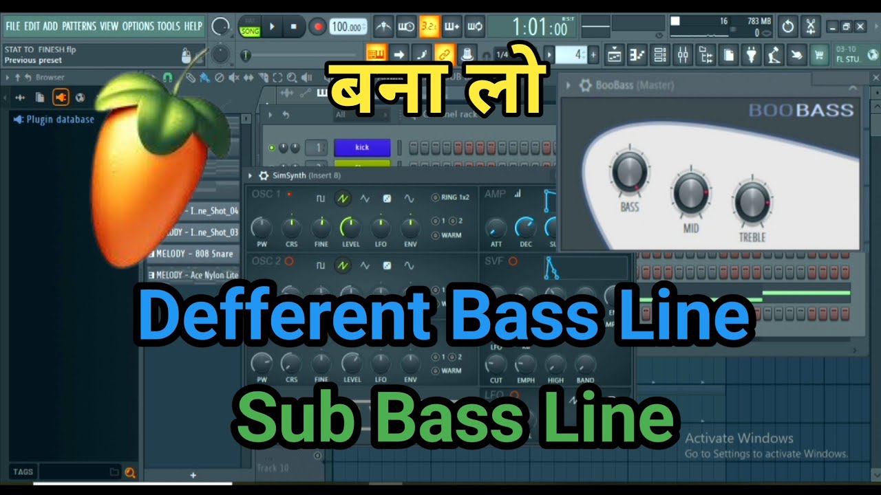 Different Bass Sub Bass Fl Studio #flstudiohubtips #flstudiohindi - YouTube