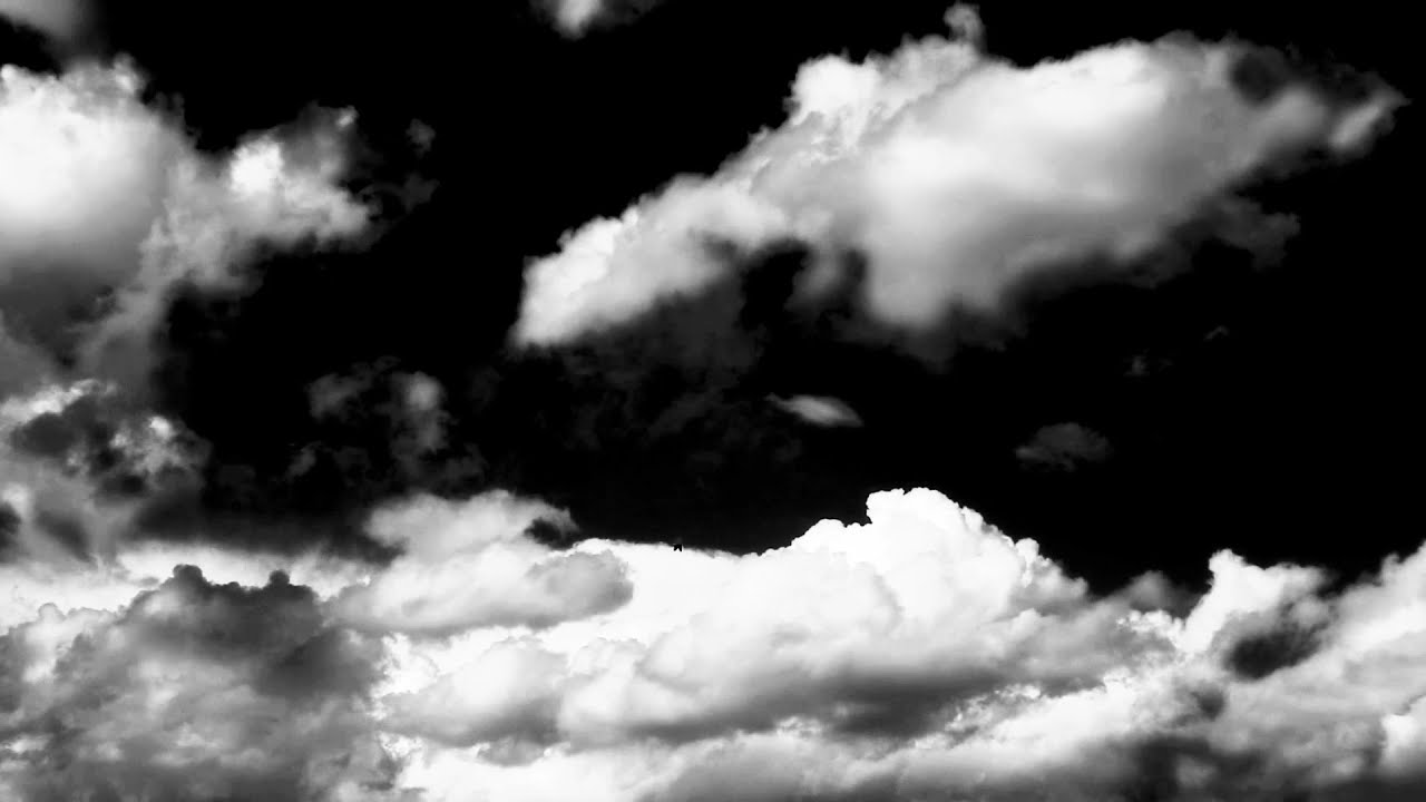 moving cloud black screen and green screen animation - YouTube