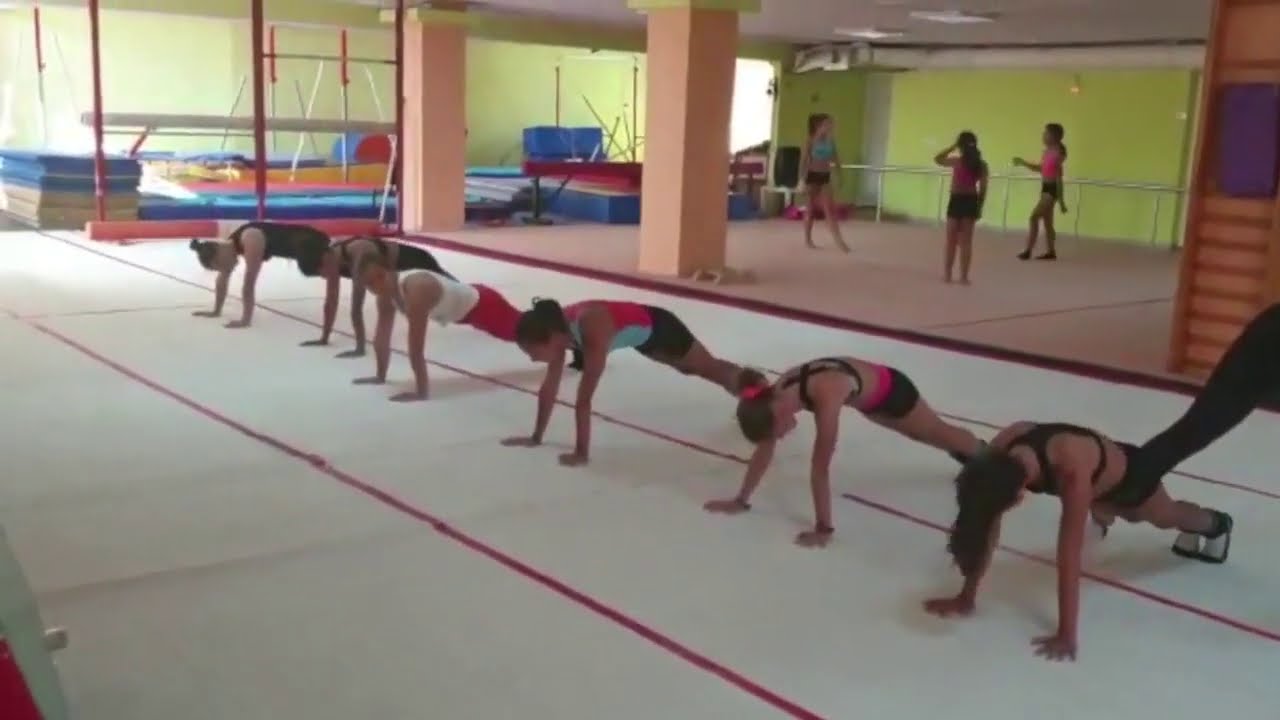 GYMNASTICS | GYMNASTICS WARM UP - YouTube