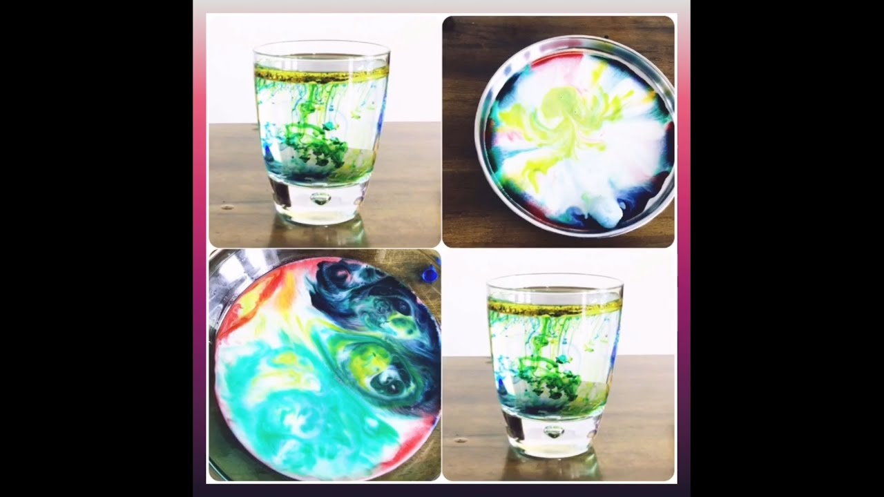How to create DANCING COLORS with Science at home! - YouTube