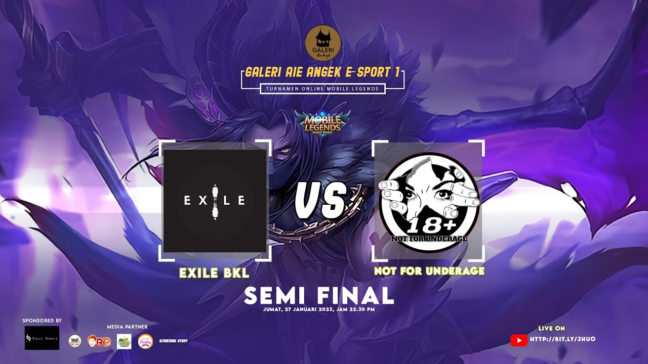 ROUND 2 | EXILE BKL VS NOT FOR UNDERAGE | SEMI FINAL | GALERI AIE ANGEK ...