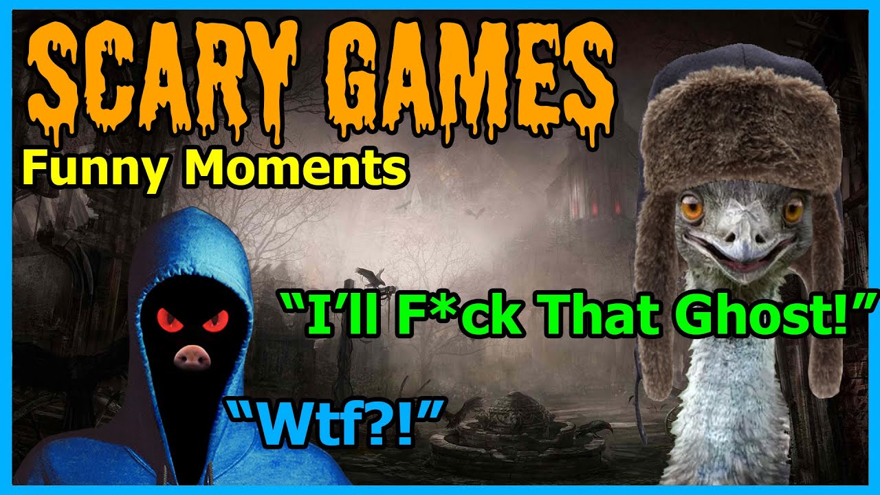 Scary Games | Funny Moments #2 - YouTube