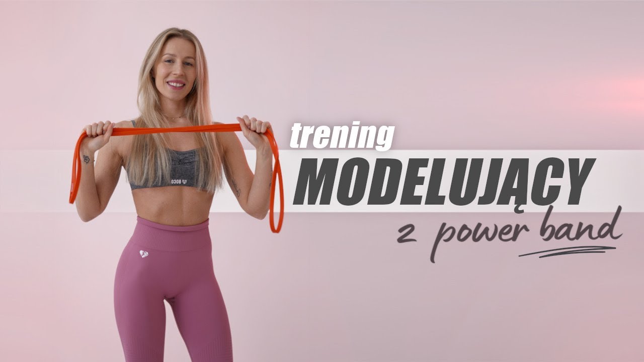 TRENING Z POWER BAND NA CAŁE CIAŁO DLA KOBIET | 45 MIN | ĆWICZENIA W ...