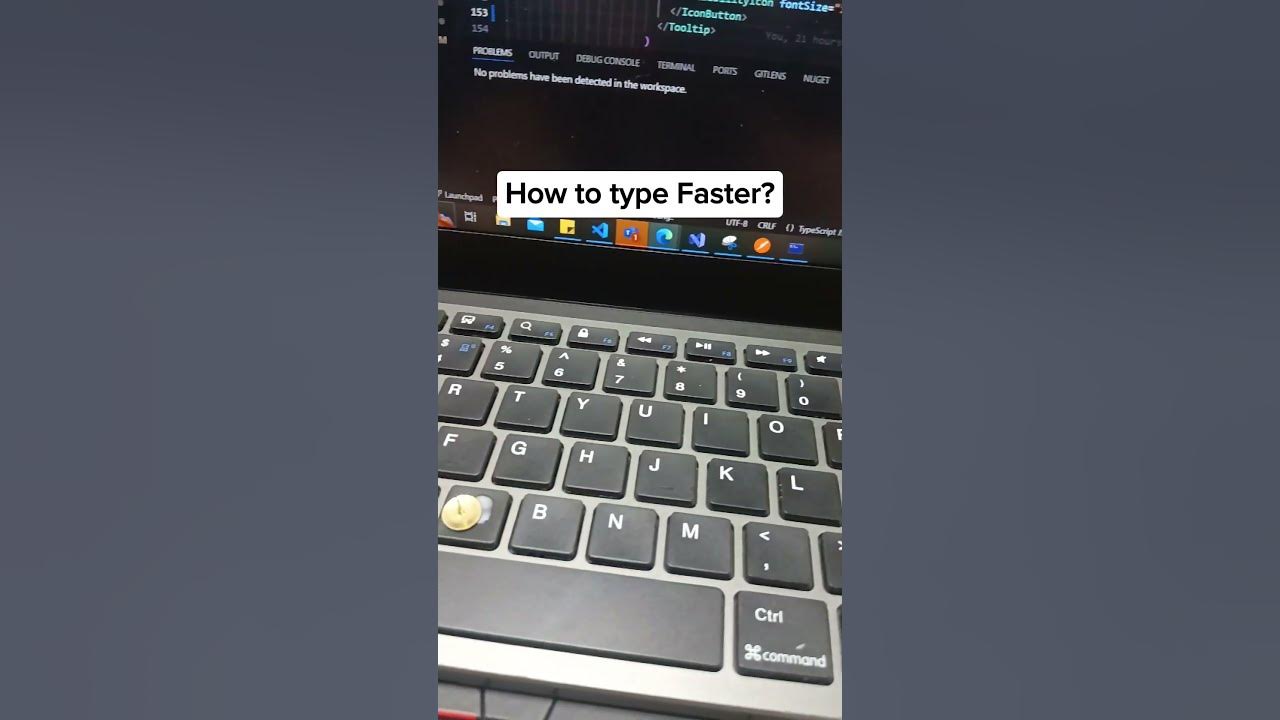 How To Type Faster🥲 Developer Programming Coder Code Softwaredeveloper Coderslife 