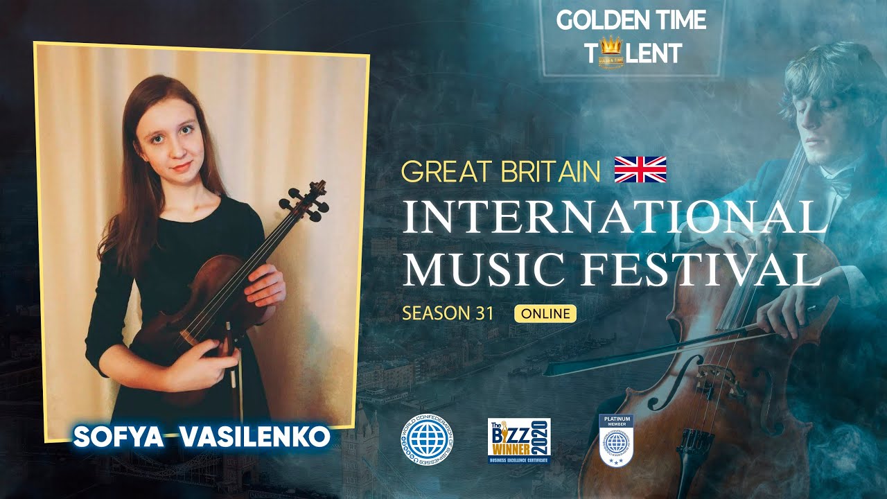 Golden Time Talent | 31 Season | Sofya Vasilenko | STRINGED INSTRUMENTS - YouTube