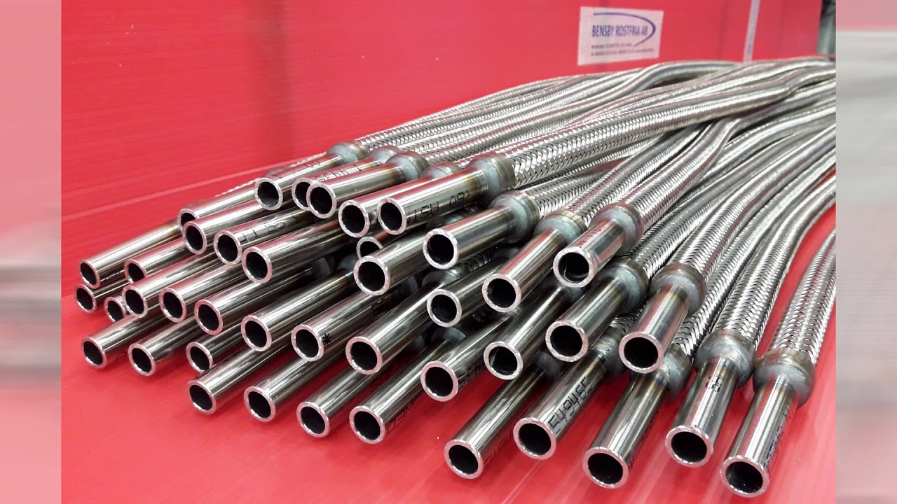 TIG WELD METAL HOSE - YouTube