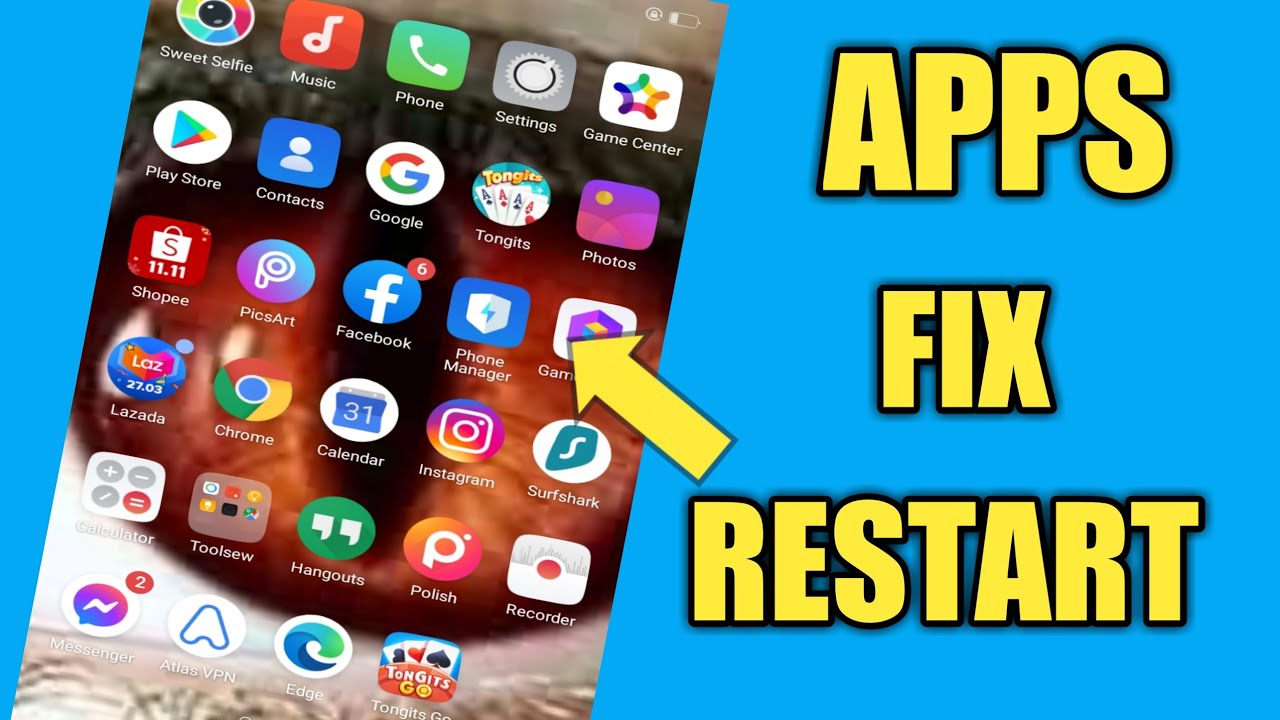 How to Fix Apps Restart On Android Phone/Paano E Restart Ang mga Apps ...