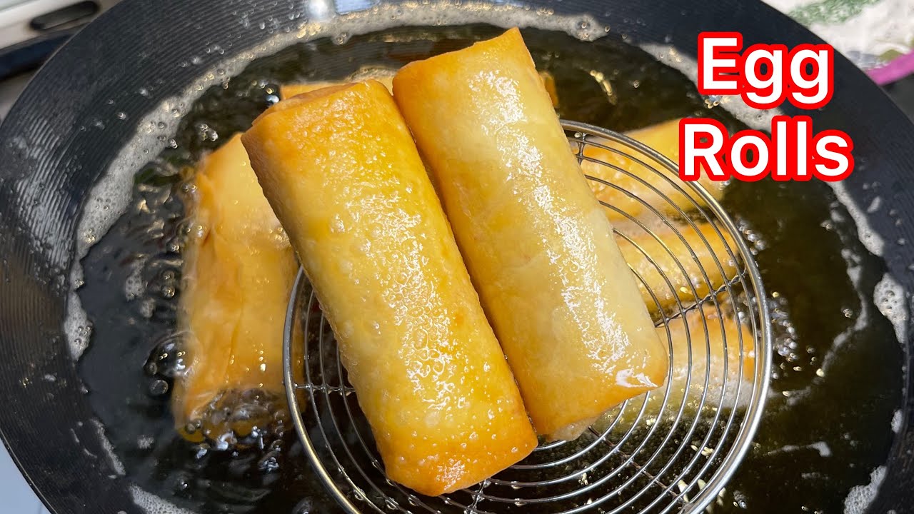 How To Make Egg Rolls / Spring Rolls Recipe - YouTube