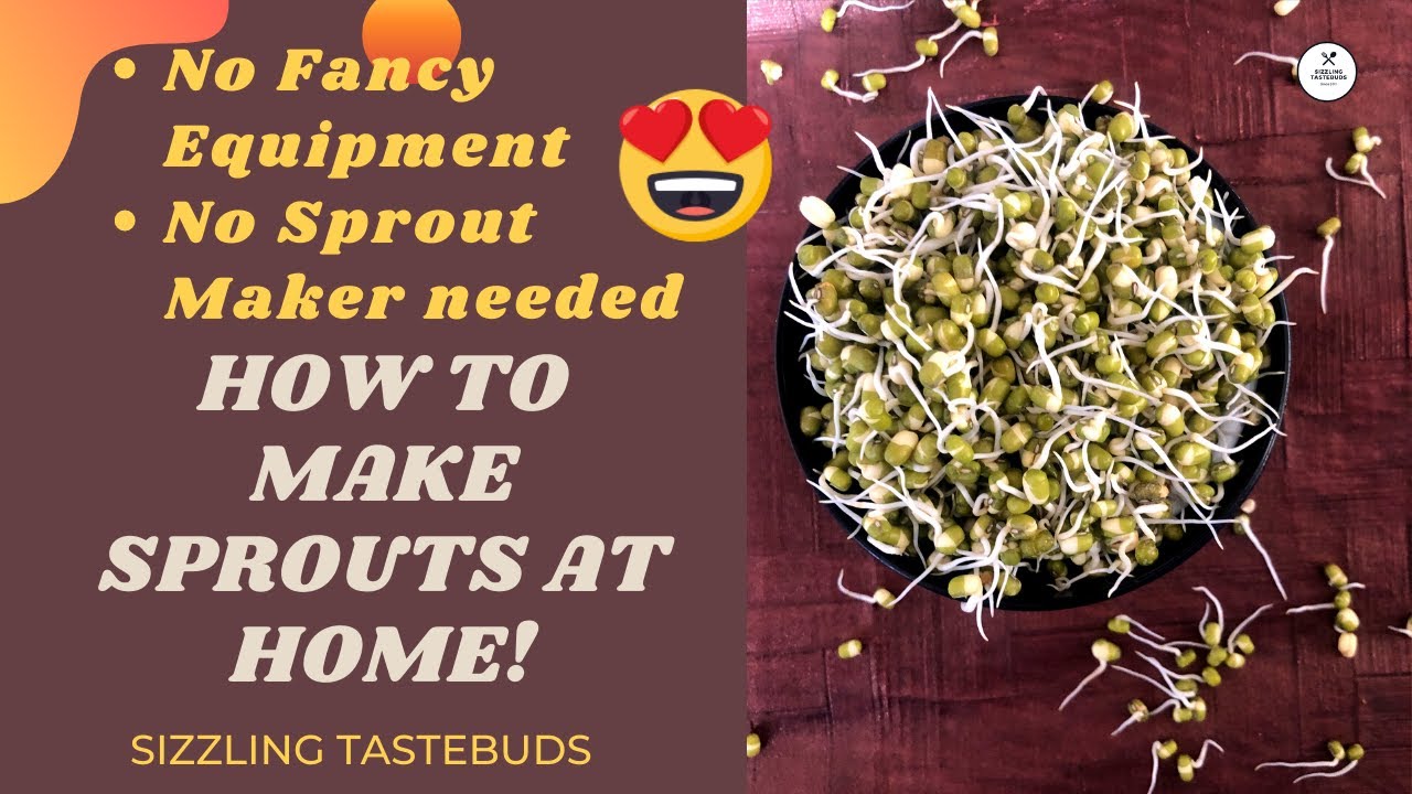 How to make Sprouts at home easily |NO Sprout Maker/Fancy Equipment ...