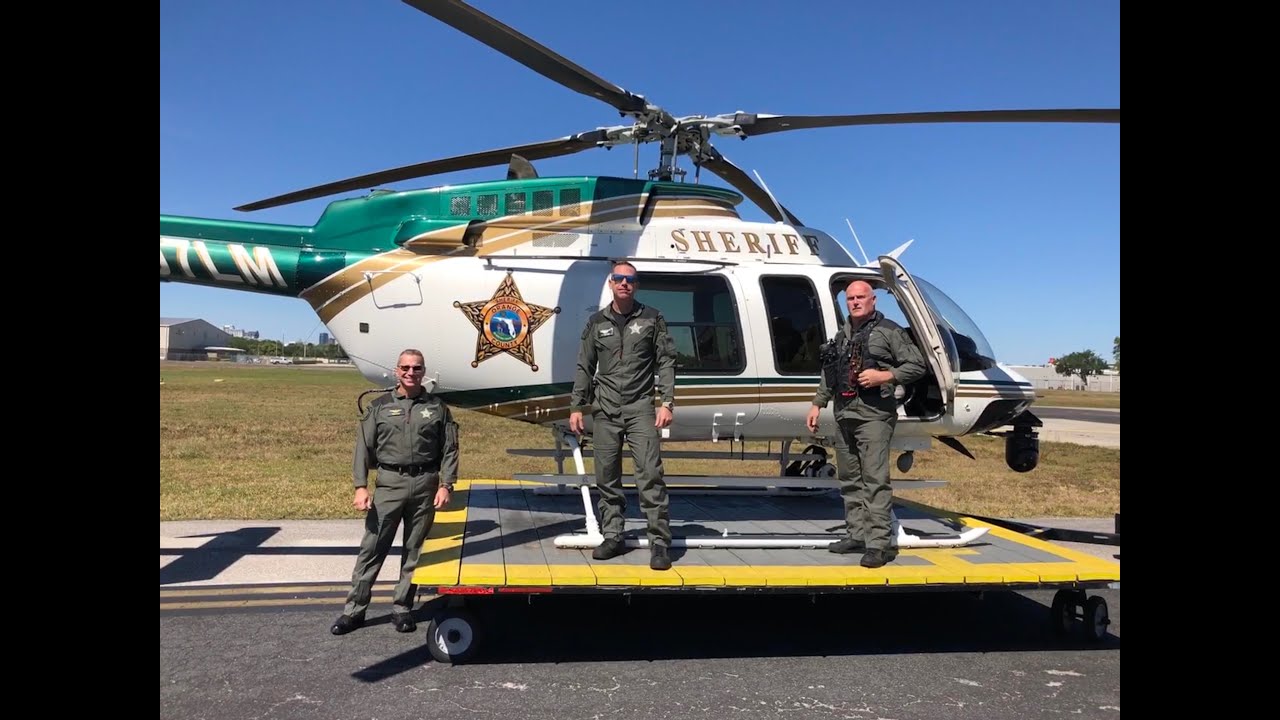 Live Tour: Aviation Section at Orange County Sheriff's Office - YouTube