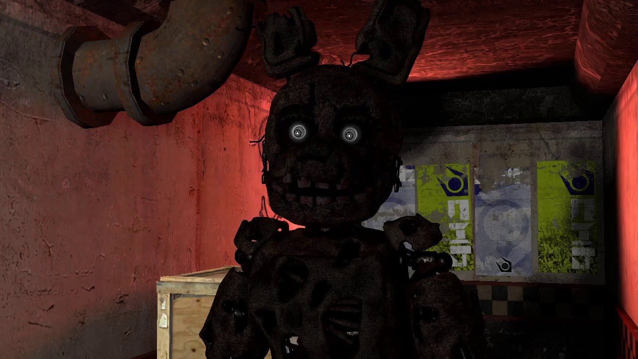 (SFM/FNAF) The Voices Springtrap Voice! [FLASHING LIGHTS] - YouTube