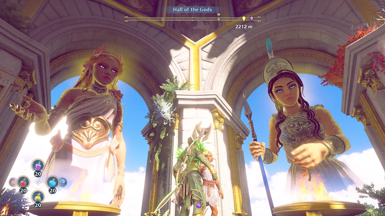 IMMORTALS FENYX RISING: ATHENA MAKING A JOKE (STORY CLIPS) - YouTube