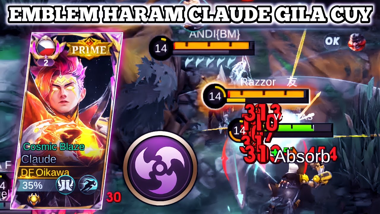 BUILD & EMBLEM CLAUDE TERSAKIT 2025 | BUILD CLAUDE PALING SAKIT 2025 ...