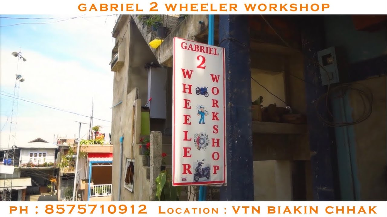 GABRIEL 2 WHEELER WORKSHOP - YouTube