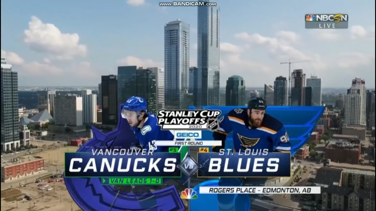 NBCSN NHL intro | VANvsSTL | 8/14/2020 - YouTube