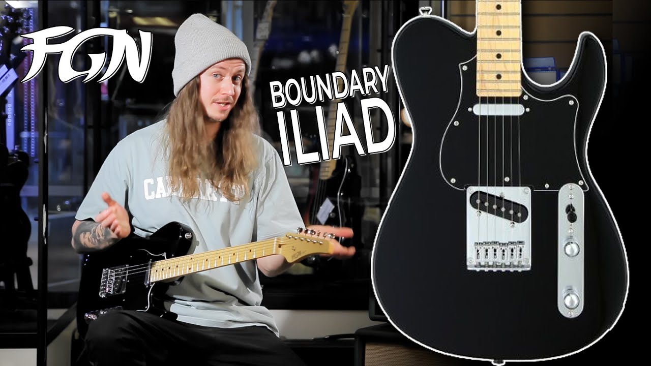 FGN Boundary Iliad - классический японский телекастер! - YouTube
