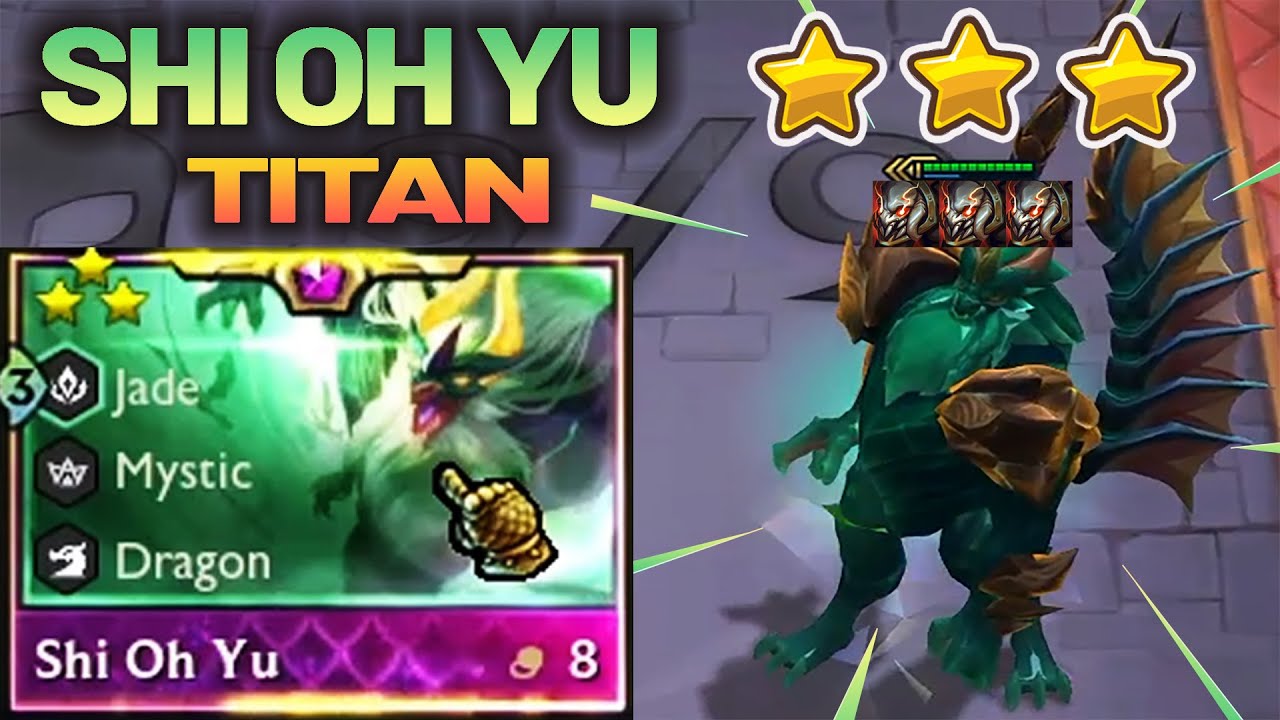 SHI OH YU TFT TITAN 3 STAR | X3 TITAN'S RESOLVE | BATTLE WITH SYFEN 3 ...