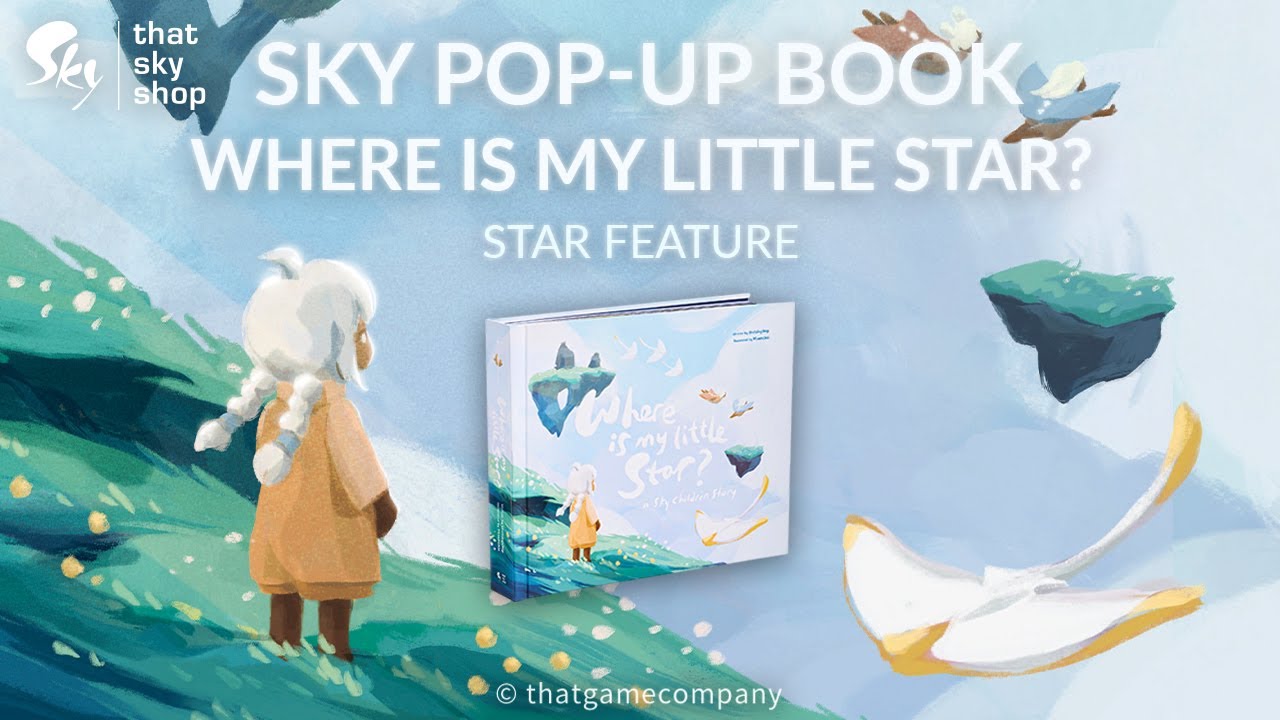 Sky Pop up Book - STAR Reveal! - YouTube