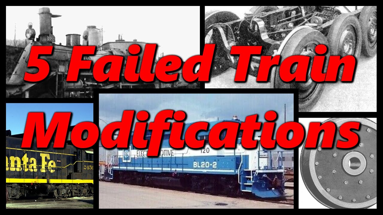 5 Failed Train Modifications | History in the Dark - YouTube