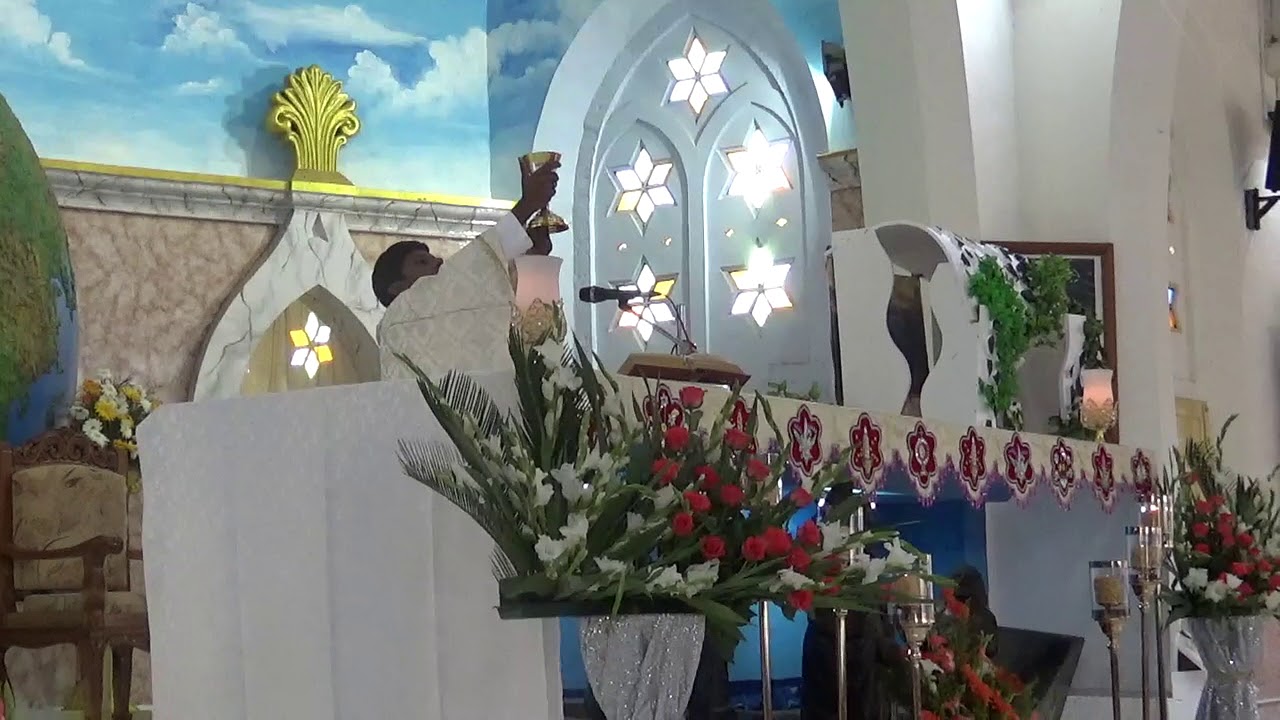 St.marys church Vallavilai Easter morning mass Fr.Jose - YouTube