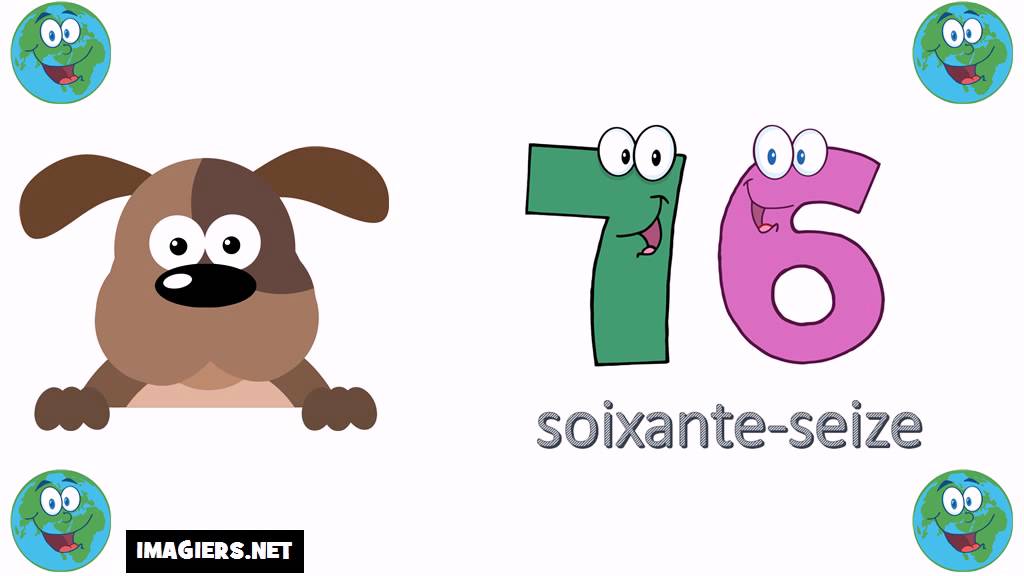 Aprende Francés # Los números del 70 al 80 - YouTube