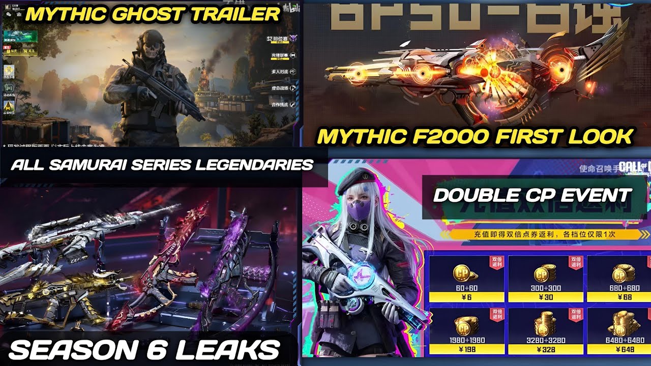 Mythic Ghost Trailer + Double CP EvenT+All Samurai Series 4 FREE ...