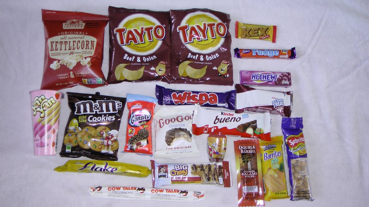 MunchPak food subscription box review - YouTube
