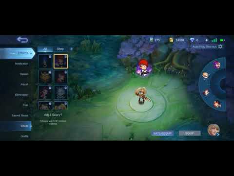 am I scary kof chou emote mlbb - YouTube