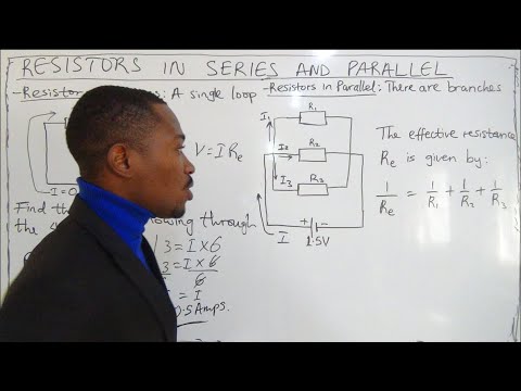 Convert Series to Parallel Electric Circuit using a switch - YouTube