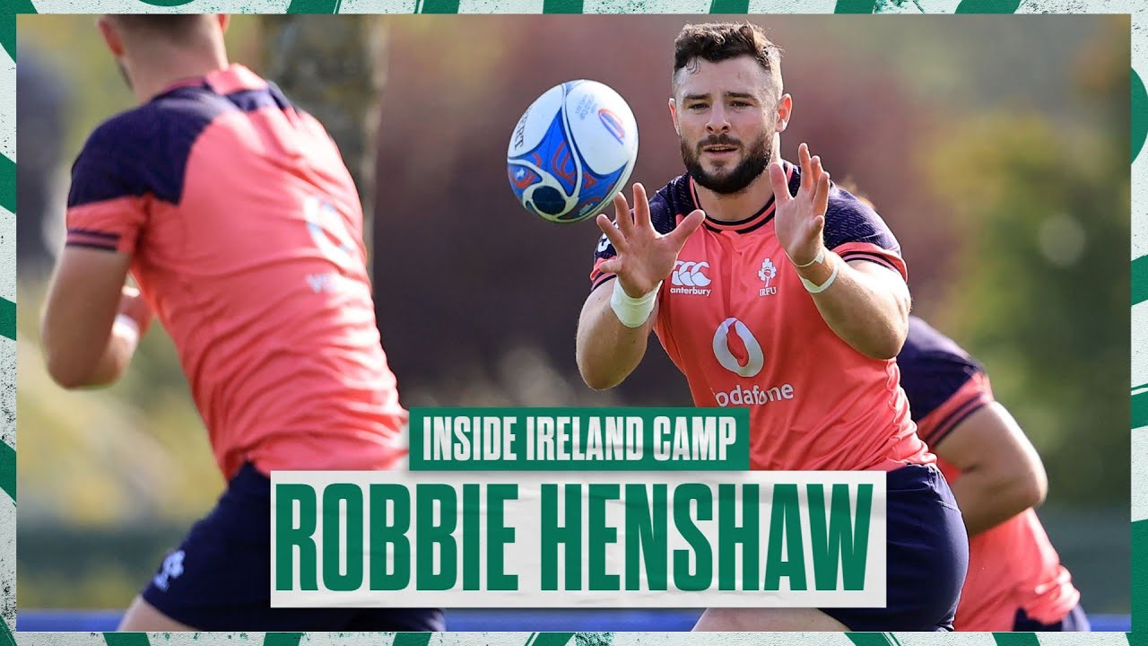Inside Camp: Robbie Henshaw Back In Training - YouTube
