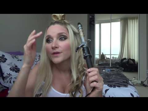 ASMR: Hair Curling & Chatting  | LadyLuckTutorials