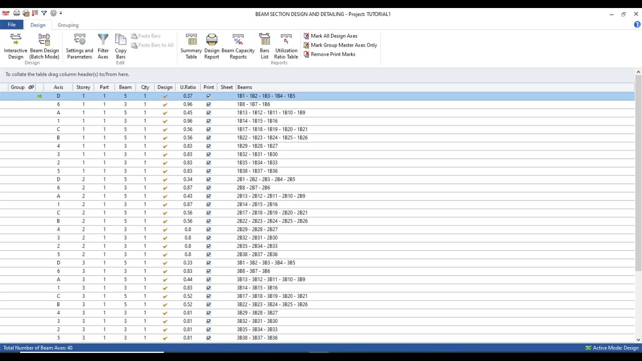 ORION TUTORIAL: HOW TO ANALYSE AND DESIGN ELEMENTS AND OBTAINED ...