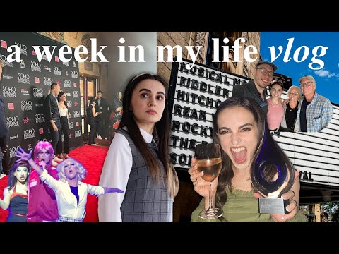 nyc week in my life vlog: drag glee party, new york movie premiere of ...