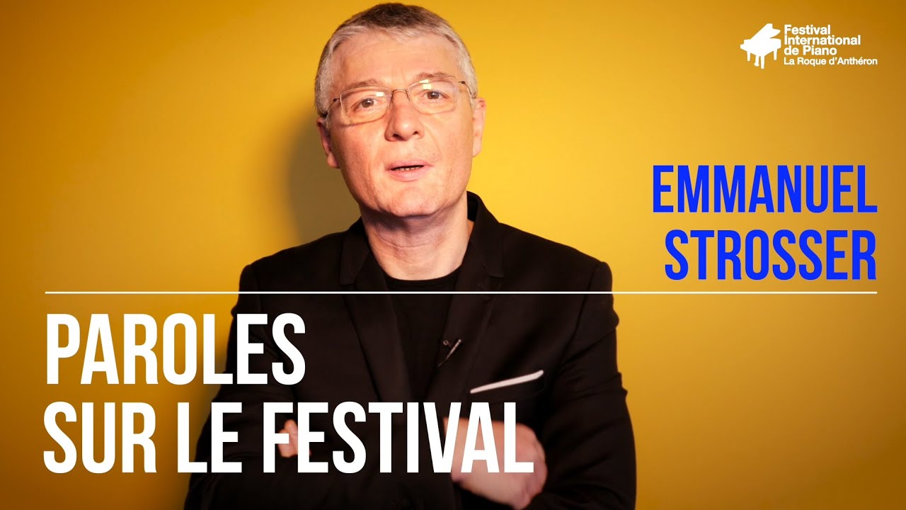 Paroles sur le Festival - Emmanuel Strosser - #5 - YouTube
